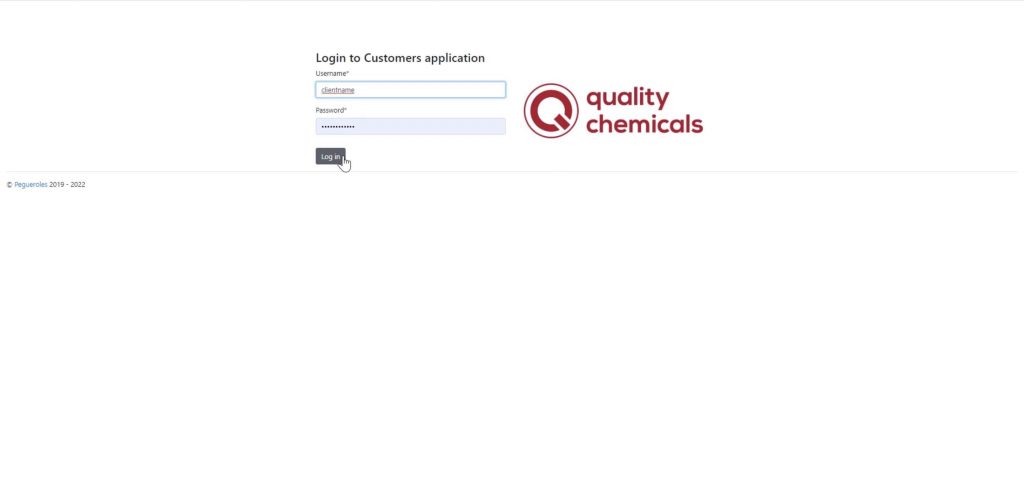 Client Portal Guide - Quality Chemicals